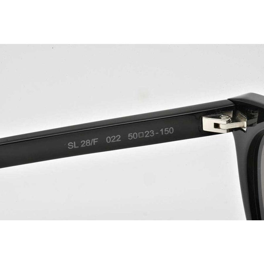 SAINT LAURENT サンローラン ウエリントン サングラス ブラック グレー SL28/F : 駅南やまご質店 - 通販 ...