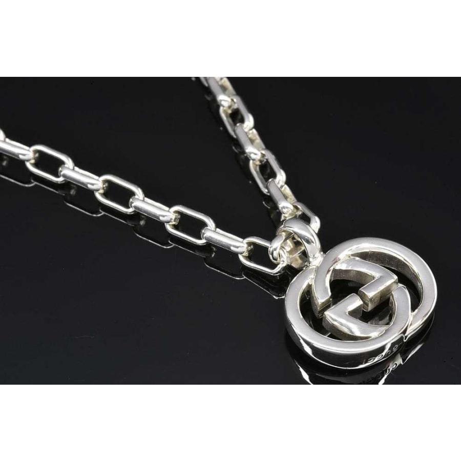GUCCI グッチ インターロッキングG ペンダント ネックレス AG925 SV925 シルバー 295710 : 駅南やまご質店 - 通販 - Yahoo!ショッピング