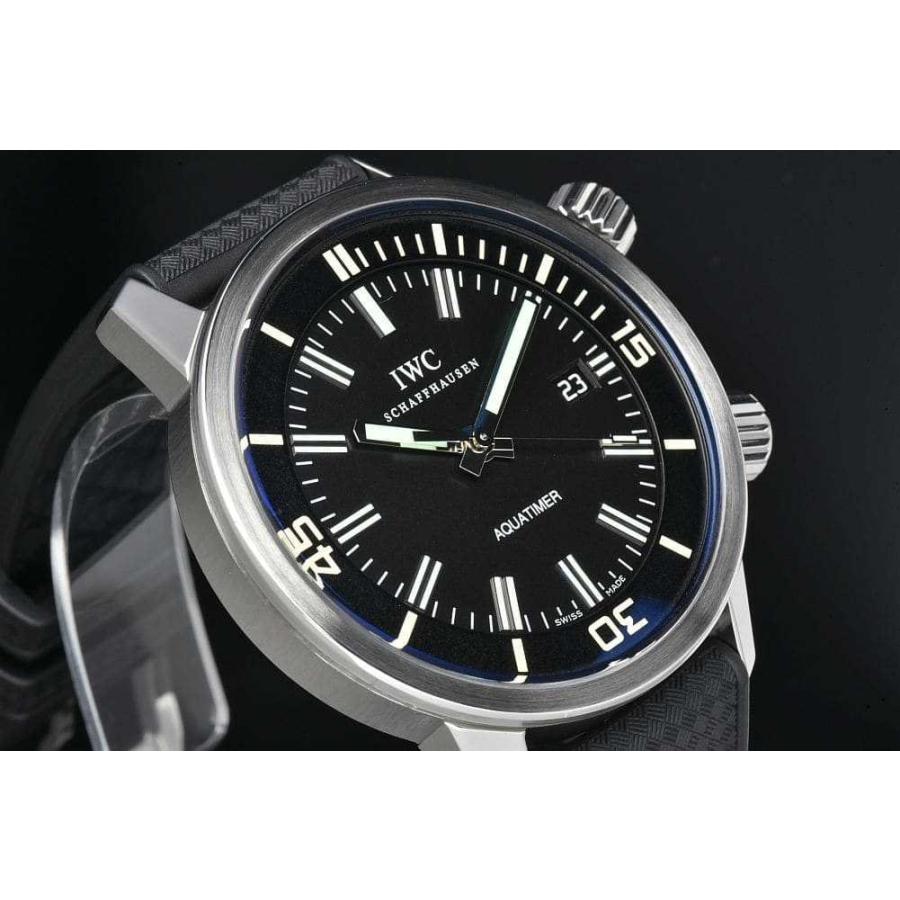 アクアタイマー IWC シャフハウゼン IW323101 ヴィンテージ メンズ SS/ラバー オートマ 80111 黒文字盤【OH済】 : 駅 ...