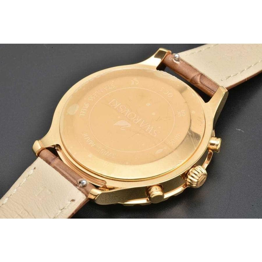 スワロフスキー 5632260 オクティアラックスクロノ RGP/レザー クォーツ ゴールド文字盤【未使用】 : 21354 : 駅南やまご ...