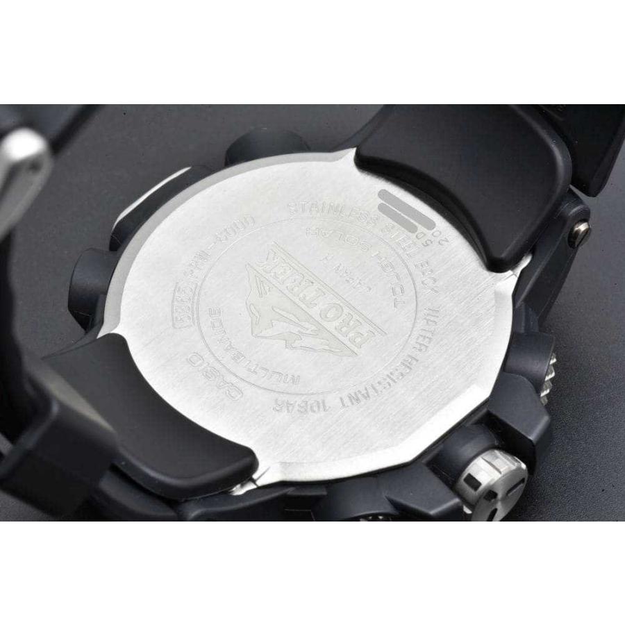 PRO TREK カシオ プロトレック PRW-6000-1DR トリプルセンサー Ver3 タフソーラー メンズ SS/ラバー ソーラー電波 ...