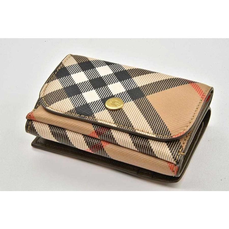 BURBERRY バーバリー チェック コンパクトウォレット 三つ折り財布 サンド ベージュ 80952911 : 駅南やまご質店 - 通販 - Yahoo!ショッピング