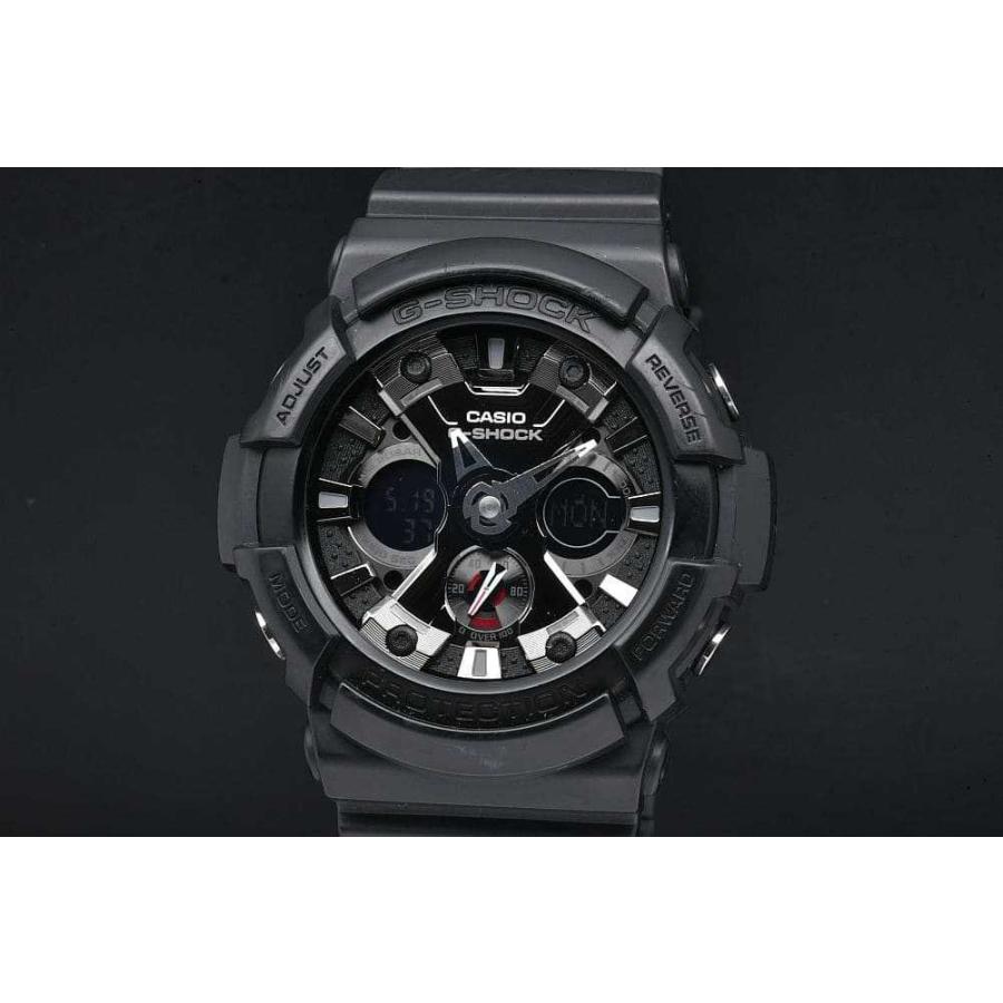 G-SHOCK カシオ GA-201-1AJF Gショック GA-200シリーズ アナログ＆デジタル メンズ SS/樹脂 クォーツ 5229 ...