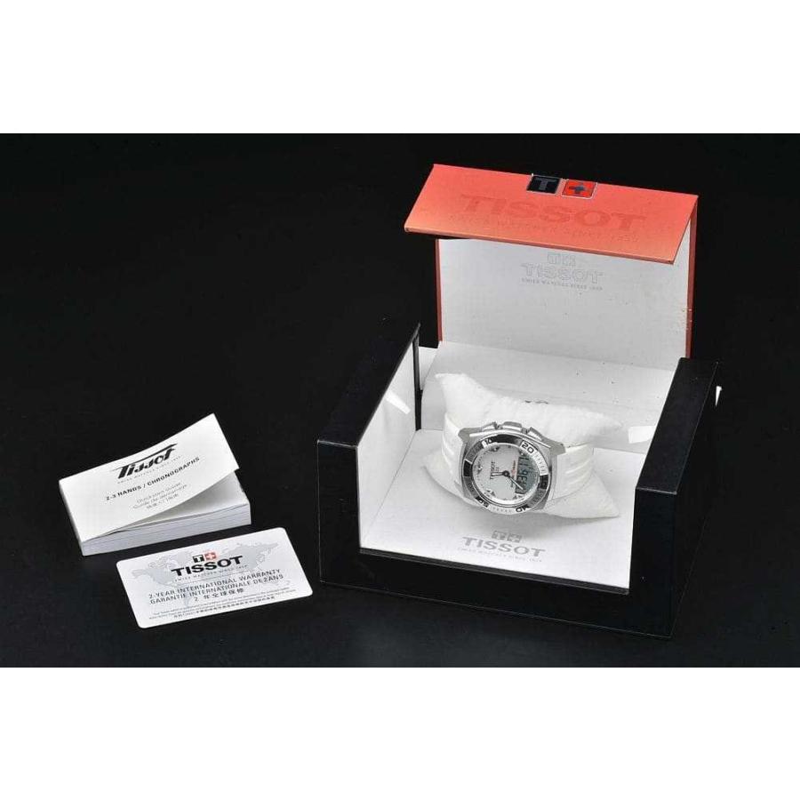 T-タッチ ティソ T002.520.17.111.00 レーシング メンズ SS/ラバー クォーツ T002520A シェル文字盤 : 駅南やまご質店 - 通販 - Yahoo!ショッピング