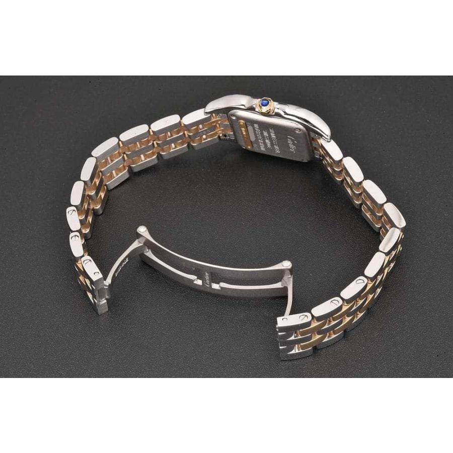 PANTHERE DE CARTIER カルティエ W2PN0006 パンテール ドゥ ウォッチ SM レディース SS/K18YG クォーツ 4023 シルバー文字盤 : 駅南やまご質店 ...