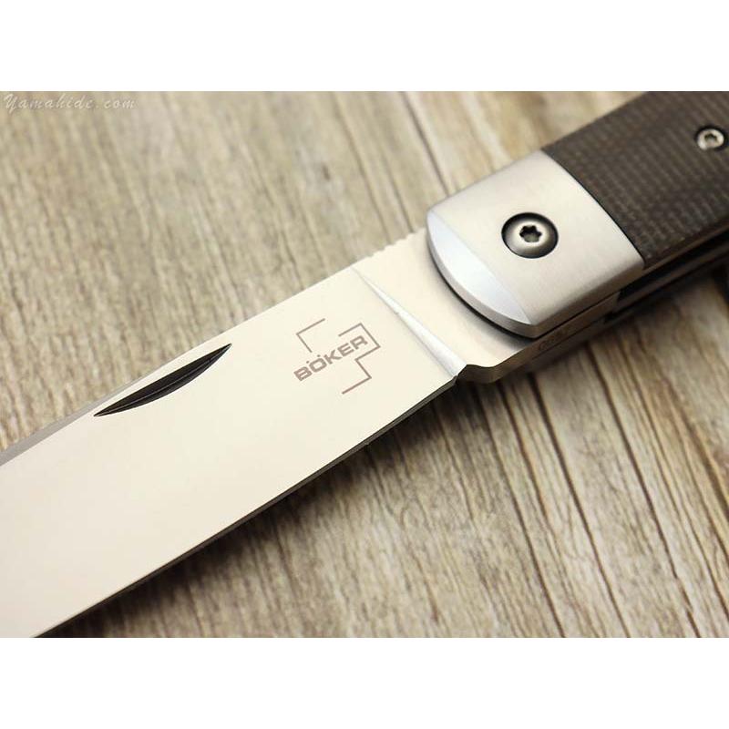 ボーカー プラス 01BO182 ボンファイア マイカルタ ライナーロック 折り畳みナイフ BOKER Bonfire Micarta ...