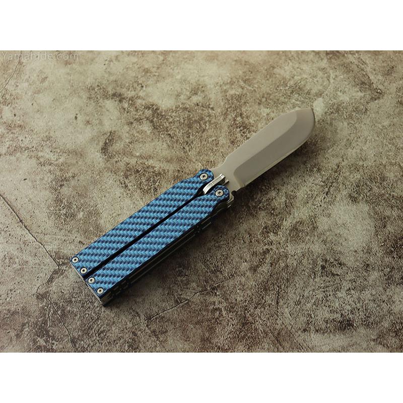 堤 正登 作 Egret 白鷺 バタフライナイフ Masato Tsutsumi Custom Knife : 世界のナイフ 山秀 ヤフー店 ...