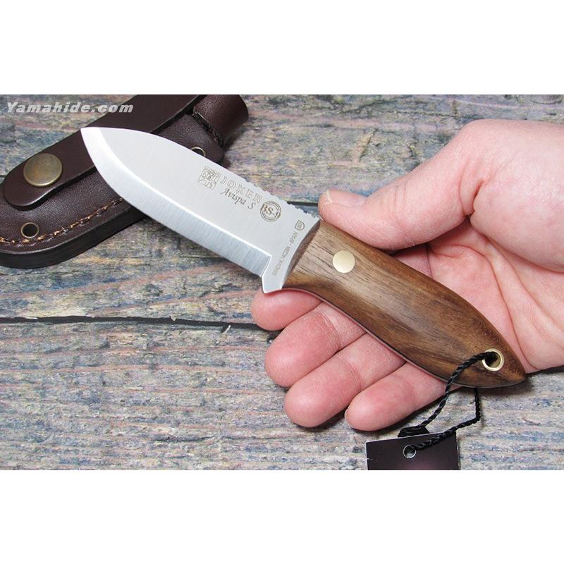 アウトドアナイフ キャンプ ジョーカー CN121 アビスパ ウォールナット