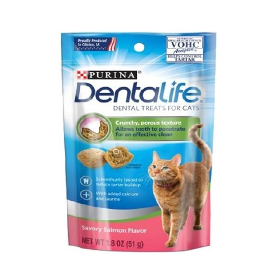 ネスレ日本 ピュリナ デンタライフ キャット サーモン味 [猫 デンタルケア] 51g : ヤマキシヤフー店 - 通販 - Yahoo!ショッピング