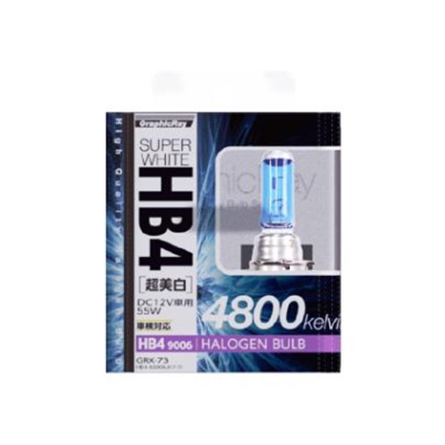 アークス HB4ハロゲンバルブ 4800K スーパーホワイト GRX-73 : ヤマキシヤフー店 - 通販 - Yahoo!ショッピング