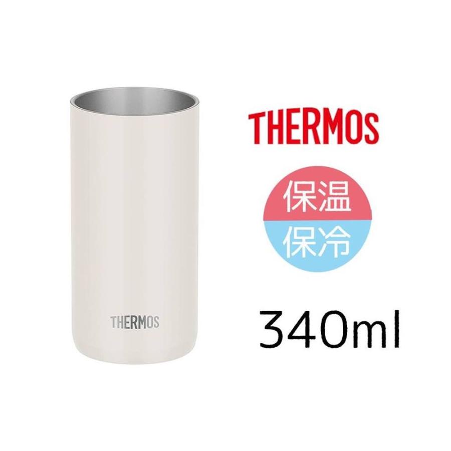 THERMOS サーモス 【保温・保冷】真空断熱タンブラー 340ml [カップ コップ マグ 結露しにくい デスクワーク] JDW-340C ストーンホワイト(STW ...
