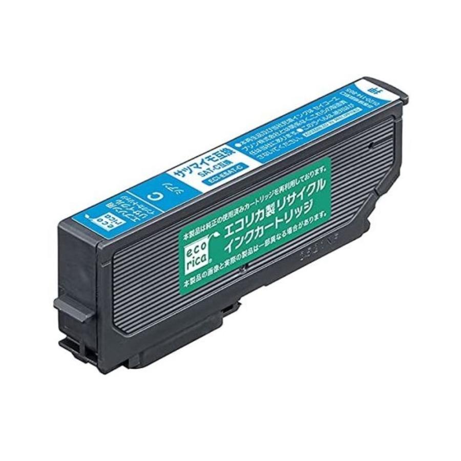 エコリカ インクカートリッジ (シアン) [プリンタ インク EP-712A EP-713A EP-812A EP-813A] ECI-ESAT-C : 4562451404357 : ヤマキ ...