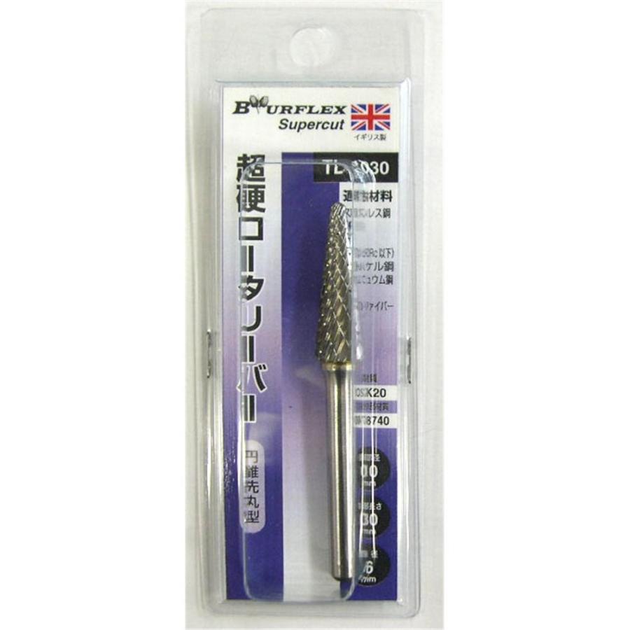 BURFLEX 超硬ロータリーバー TL-1030 : 4954458237838 : ヤマキシヤフー店 - 通販 - Yahoo!ショッピング