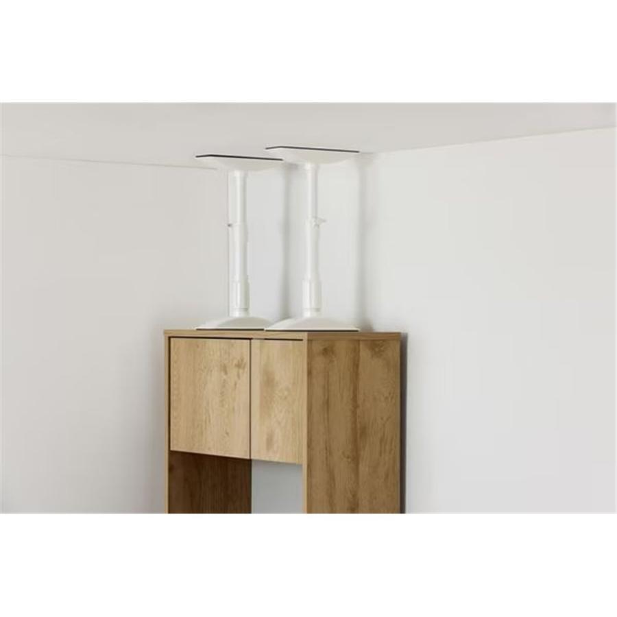 アイリスオーヤマ 家具転倒防止伸縮棒 Sサイズ ホワイト 2本入り [地震 防災 固定 突っ張り棒 工具不要] KTB-30R : ヤマキシヤフー店 - 通販 - Yahoo!ショッピング