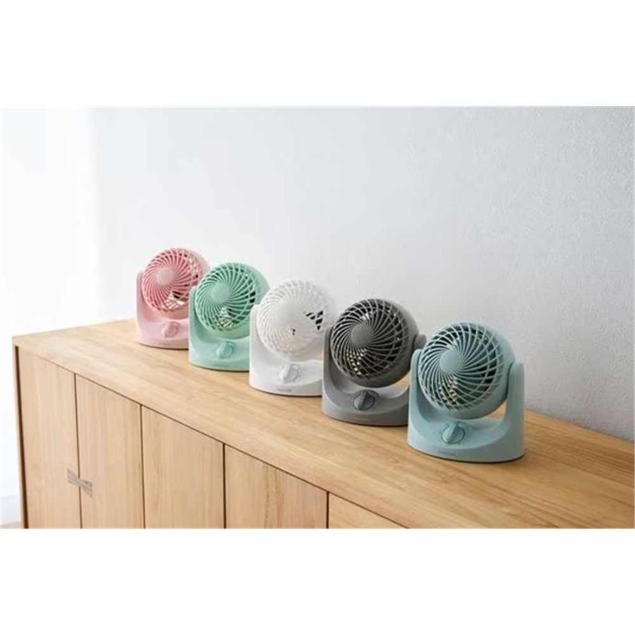 アイリスオーヤマ 卓上扇 マカロンミニ 固定式 [扇風機 サーキュレーター コンパクトサイズ かわいい] TAF-MKM10N-H グレー : ヤマキシヤフー店 - 通販 - Yahoo!ショッピング