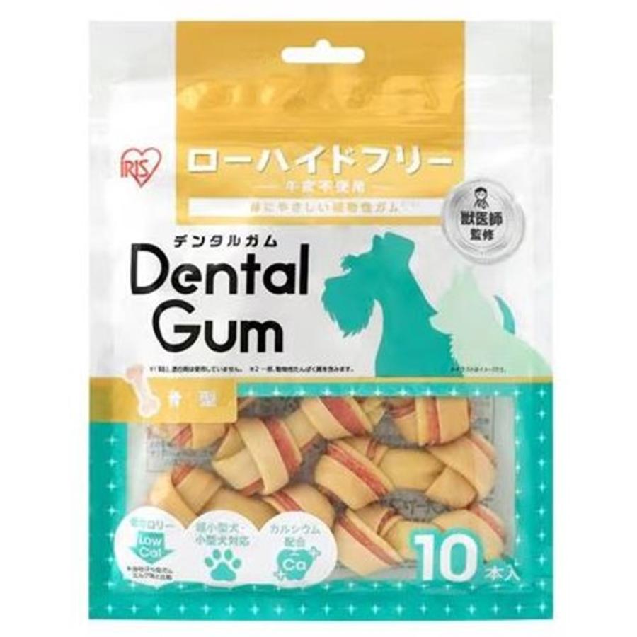アイリスオーヤマ 骨型デンタルガム 10本 [ドッグフード 犬用 おやつ 低カロリー 柔らかい] DGH-10 : ヤマキシヤフー店 - 通販 - Yahoo!ショッピング
