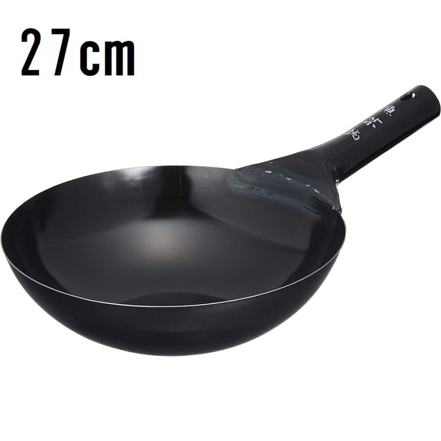 タマハシ 魚菜 共柄 北京鍋 中華鍋 ガス火用(IH非対応) [調理 料理 炒め 焼き] 27cm : 4970368608087 : ヤマキシヤフー店 - 通販 - Yahoo!ショッピング