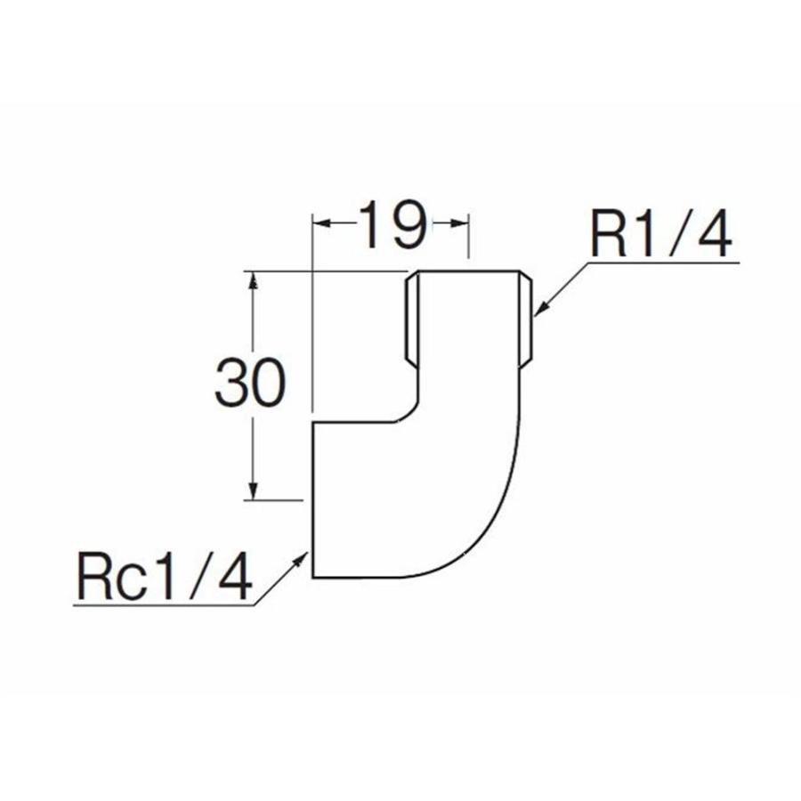 SANEI ステンレスストリートエルボ [配管部材] TS720B-8 : 4973987773112 : ヤマキシヤフー店 - 通販 - Yahoo!ショッピング