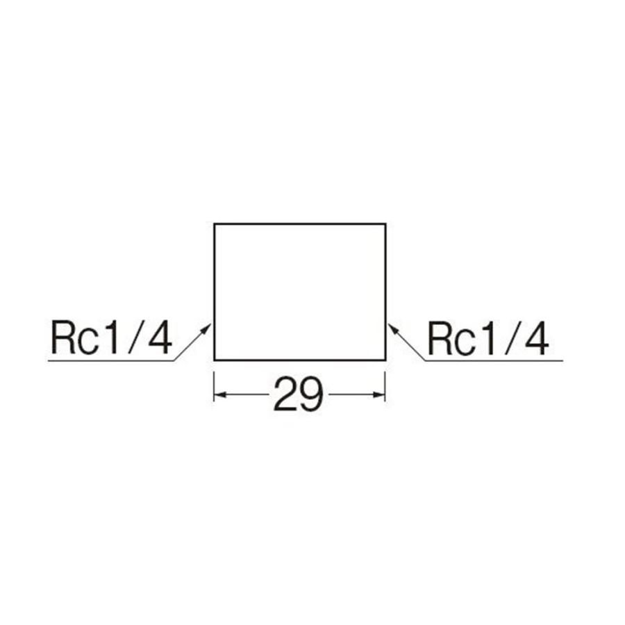 SANEI（水栓金具） SANEI ステンレスソケット [配管部材] TS740-8 : ヤマキシヤフー店 - 通販 - Yahoo!ショッピング