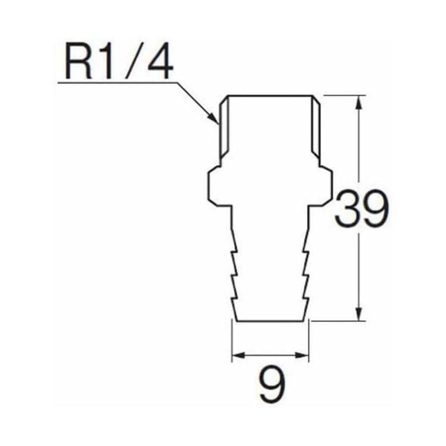SANEI（水栓金具） SANEI ステンレスホースニップル [園芸 ガーデニング ホース 散水] TS28-8 : ヤマキシヤフー店 - 通販 - Yahoo!ショッピング