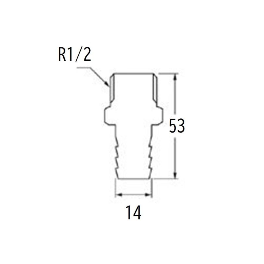 SANEI（水栓金具） SANEI ステンレスホースニップル[園芸 ガーデニング ホース 散水] TS28-13 : ヤマキシヤフー店 - 通販 - Yahoo!ショッピング