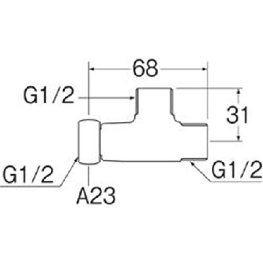 三栄水栓 SANEI 片ナットベンリーカンチーズ《配管用品/ツギテ・ソケット・エルボ》 [T6-60XG-13] :4973987778889:ヤマキシヤフー店 - 通販 - Yahoo!ショッピング