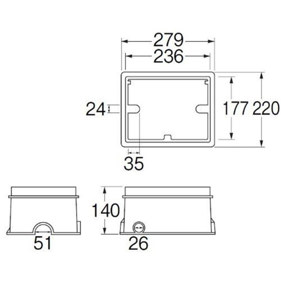 SANEI（水栓金具） 三栄水栓 SANEI 散水栓ボックス・床面用《ガーデニング》 [R81-9-D]ブラック : ヤマキシヤフー店 - 通販 - Yahoo!ショッピング