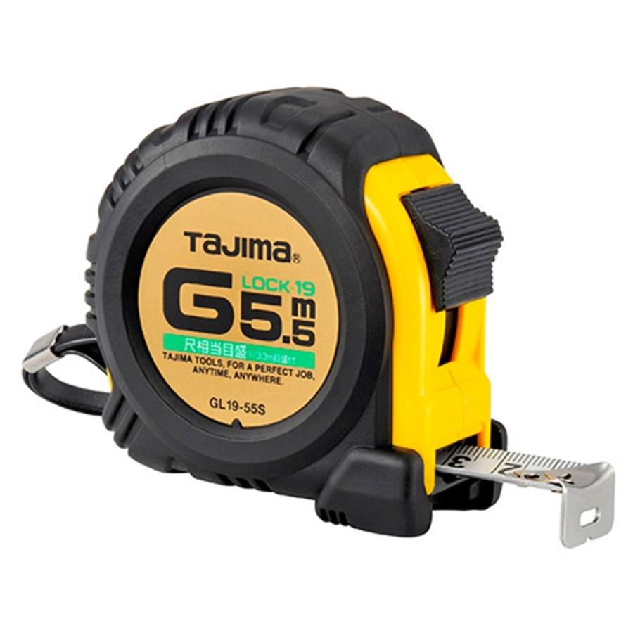 Tajima TAJIMA タジマ Gロック19 5.5M尺目盛 GL19-55SBL : ヤマキシヤフー店 - 通販 - Yahoo!ショッピング