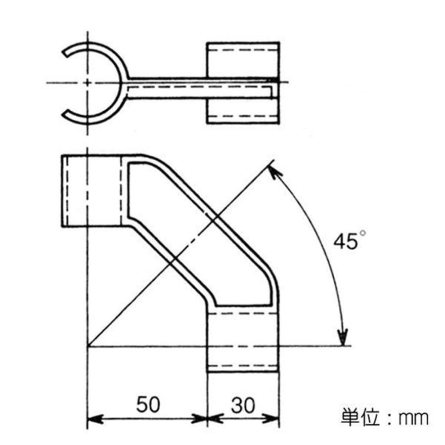 矢崎化工 ヤザキ Φ28イレクタープラスチックジョイント [イレクターパイプ 補強] J-143 S アイボリー : ヤマキシヤフー店 - 通販 - Yahoo!ショッピング