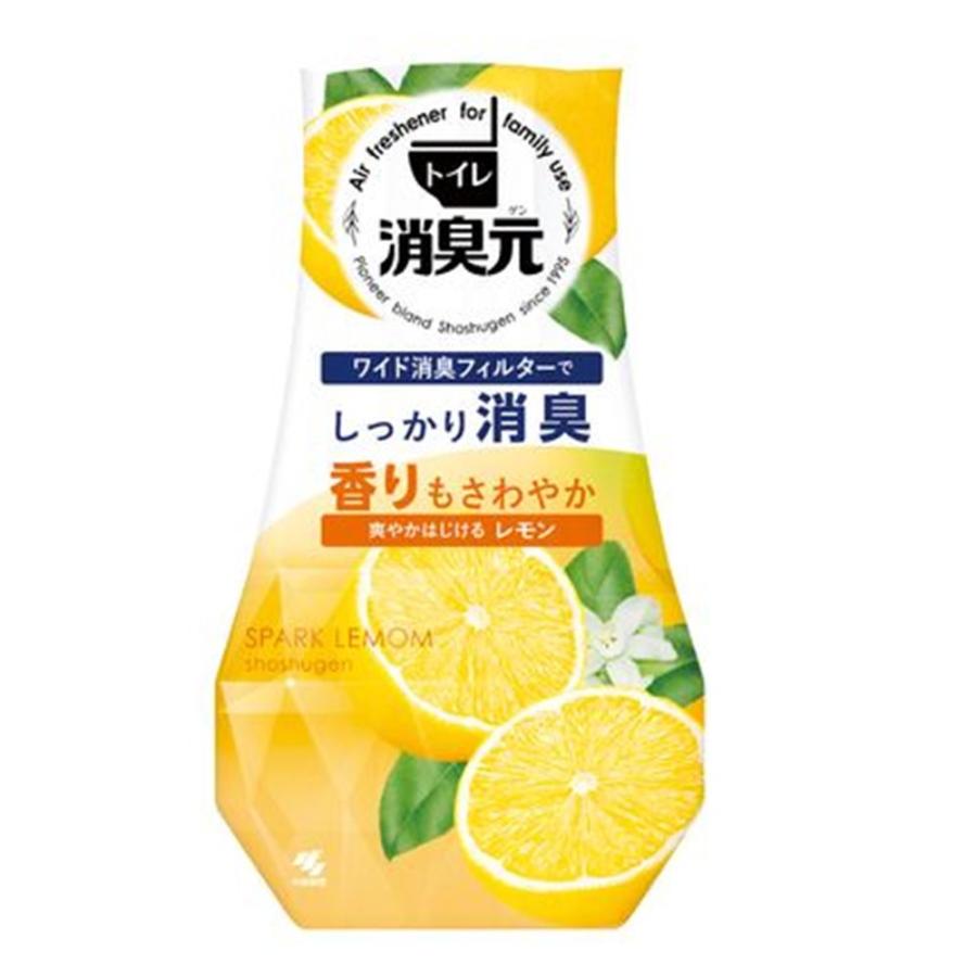 小林製薬 トイレの消臭元 爽やかはじけるレモン [芳香剤 消臭 日用品 トイレ用] 400mL : ヤマキシヤフー店 - 通販 - Yahoo ...