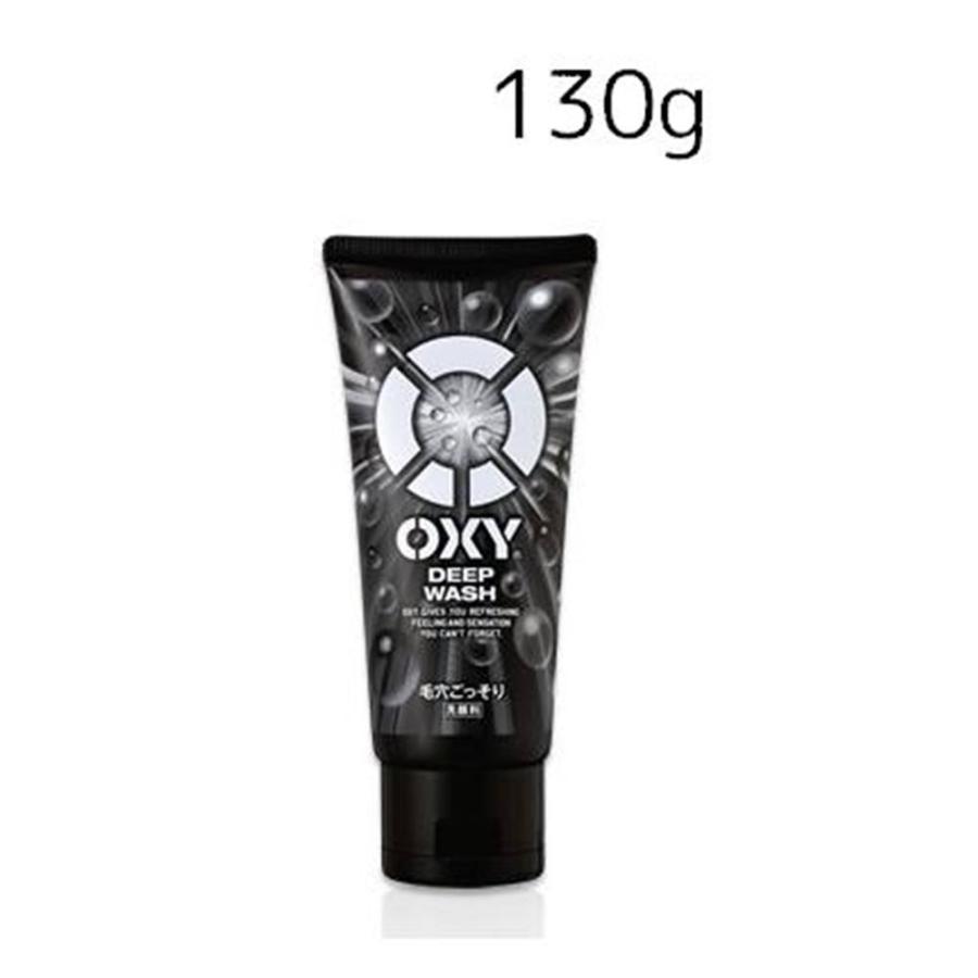 ロート製薬 OXY オキシー ディープウォッシュ [洗顔 毛穴 オイリー肌 皮脂 角質 スクラブ クール 男性] 130g : ヤマキシヤフー店 - 通販 - Yahoo!ショッピング