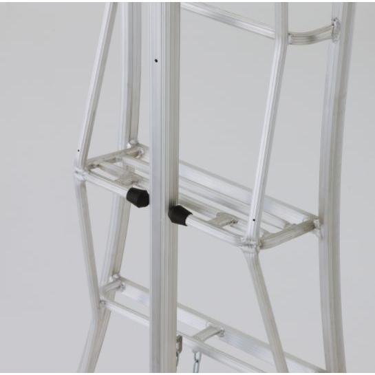 長谷川工業 アルミ上枠付三脚脚立 グリーンステップ GSU-360a 12尺 天板高:2.71m/有効高さ2.71m/質量11.8kg : 山蔵屋Yahoo!ショップ - 通販 - Yahoo ...