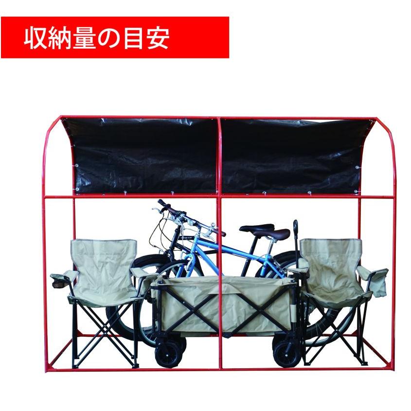 【特売商品】南栄工業 カリプトガレージ M 幅:約1550mm/高さ:約1650m/奥行:約2200mm : 山蔵屋Yahoo!ショップ - 通販 - Yahoo!ショッピング