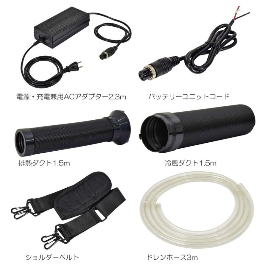 日動工業 NICHIDO ポータブルスポットクーラー エコやん SPCN-032BAC2 AC DC兼用 充電式 : 山蔵屋Yahoo ...