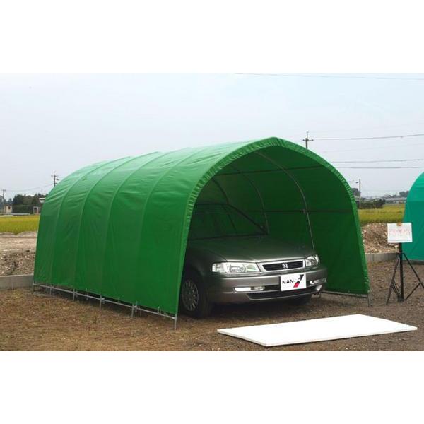 パイプ車庫 南栄工業 678M MG 普通小型車用 埋め込み式 モスグリーン[法人様送料無料] : 山蔵屋・農産業館 - 通販 - Yahoo!ショッピング