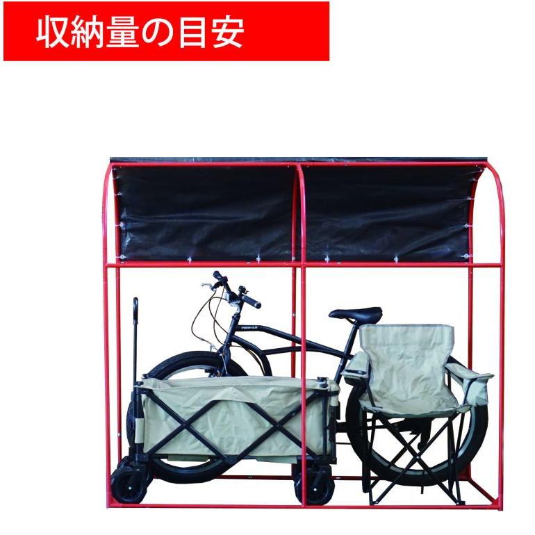 [特売] パイプ倉庫 カリプトガレージ S 南栄工業 幅 0.94m 奥行 1.8m 高さ 1.57m 自転車 バイク 倉庫 : 山蔵屋・農産業館 - 通販 - Yahoo!ショッピング