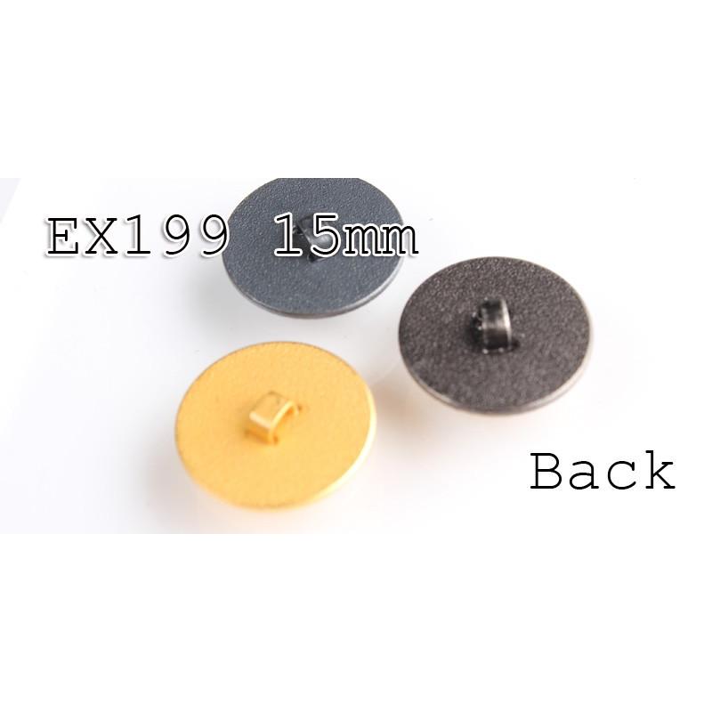 メタルボタン 1個から対応 スーツ・ジャケット向け 真鍮素材の高級品 ブレザーボタン-15mm 3色展開 EX199シリーズ : ex199-15mm : ボタン・裏地のヤマモト YAHOO店 ...
