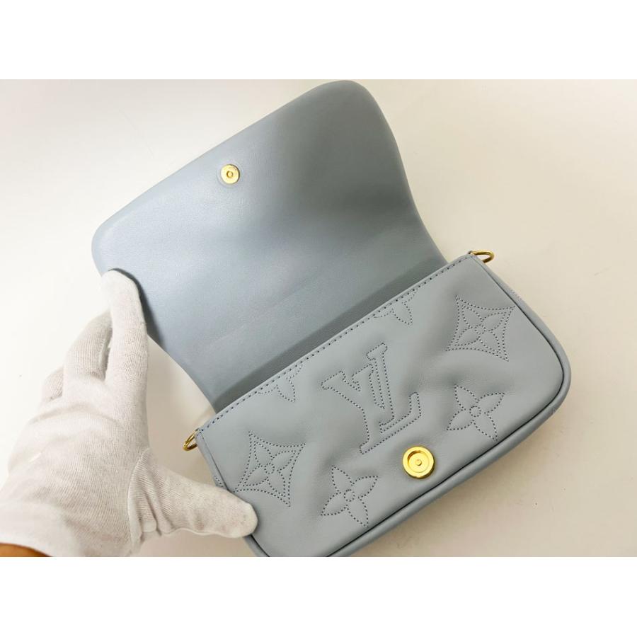 LOUIS VUITTON ルイヴィトン カーフレザー バブルグラム LOUIS VUITTON ルイヴィトン カーフレザー バブルグラム