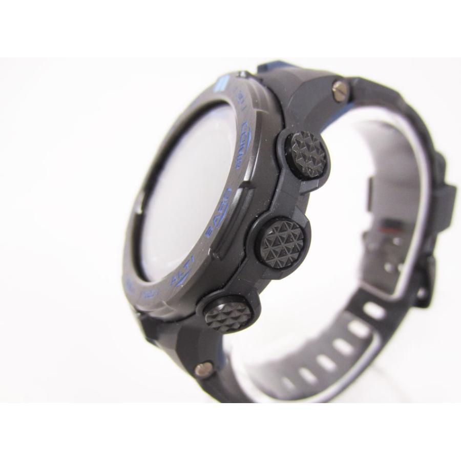 PRO TREK 美品 送料無料 CASIO カシオ PROTREK プロトレック メンズウォッチ 電波時計 デジタル タフソーラー STN ...