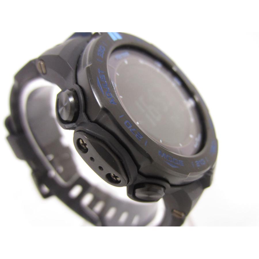 PRO TREK 美品 送料無料 CASIO カシオ PROTREK プロトレック メンズウォッチ 電波時計 デジタル タフソーラー STN ...
