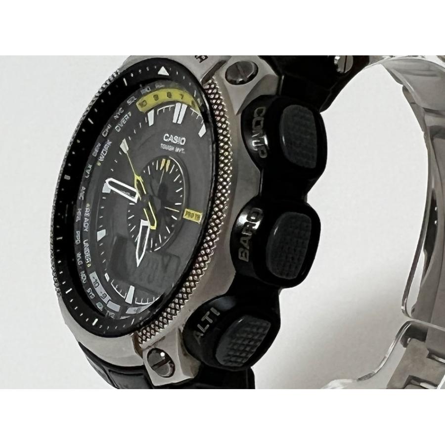 送料無料 CASIO カシオ PROTREK プロトレック タフソーラー 電波 腕時計 メンズウォッチ チタン PRW-5000T-7JF ...