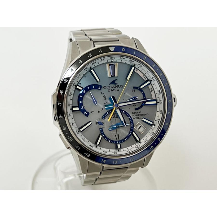 OCEANUS 送料無料 CASIO カシオ オシアナス GPSハイブリット電波ソーラー メンズウォッチ 腕時計 限定モデル OCW ...