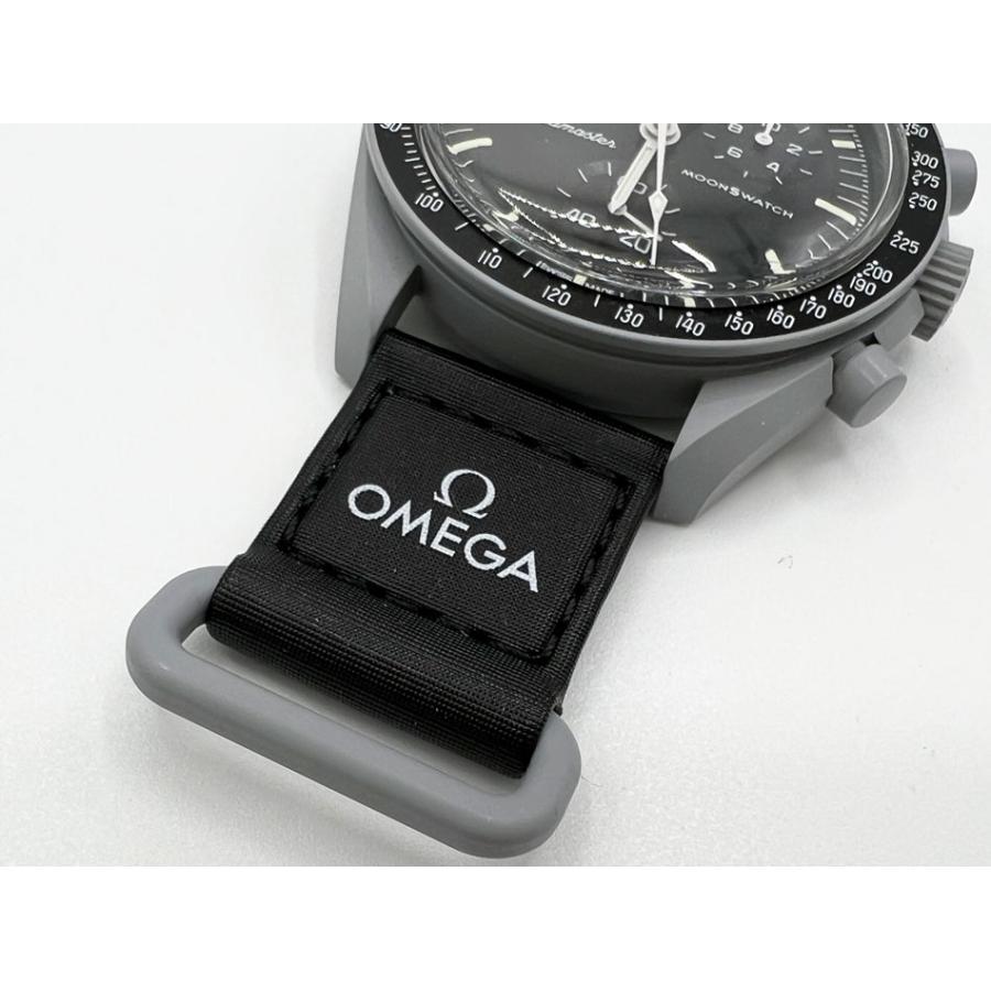 OMEGA オメガ swatch スウォッチ MISSON TO THE MOON バイオセラミック ムーンスウォッチ 腕時計 ラバーベルト ...