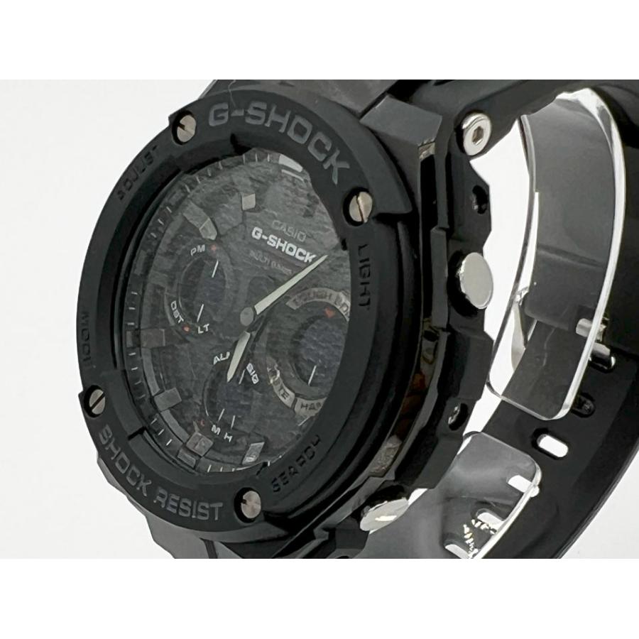 送料無料 CASIO カシオ G-SHOCK Gショック G-STEEL Gスチール 腕時計 メンズウォッチ タフソーラー GST-W100G ...