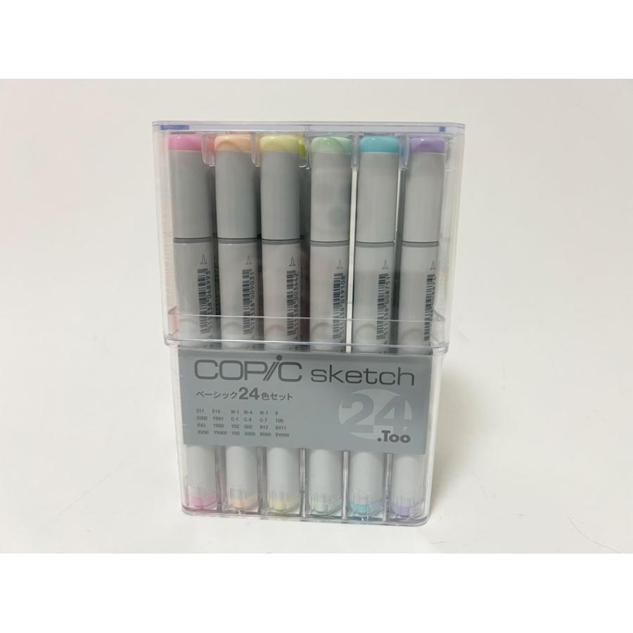コピック COPIC sketch スケッチ Basic ベーシック 24色セット .Too ペンセット 新品 : ブランドショップ山本 - 通販 - Yahoo!ショッピング