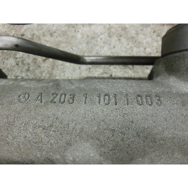 C180 ラック 平成19年DBA-203246 ステアリング ギア ボックス タイロッド 2034603400 07y Cクラス ベンツ ...