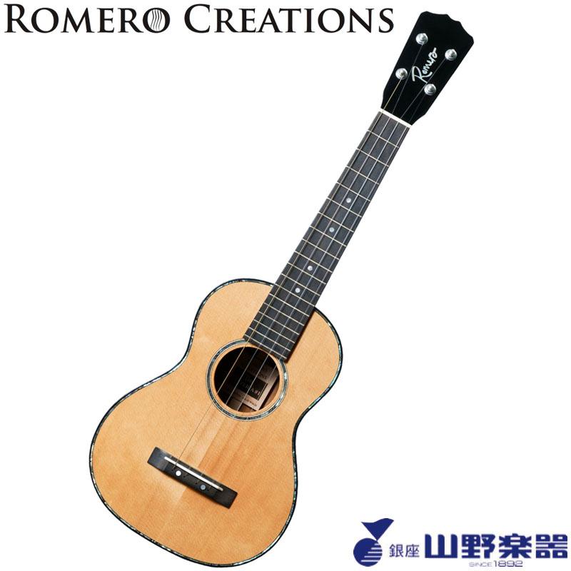 ROMERO CREATIONS テナーウクレレ Romero Signature Tenor / Spruce/Mahogany(Low-G ...
