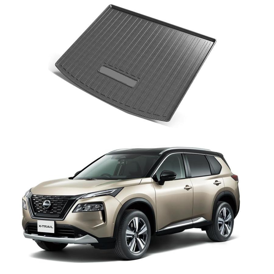 日産 新型エクストレイル 4代目 T33用 ラゲッジマット カーゴマット トランクマットラゲージトレイ 車種専用 防水 汚れ防止 内装 3D : p2152460586a8 : ヤマスマ ...