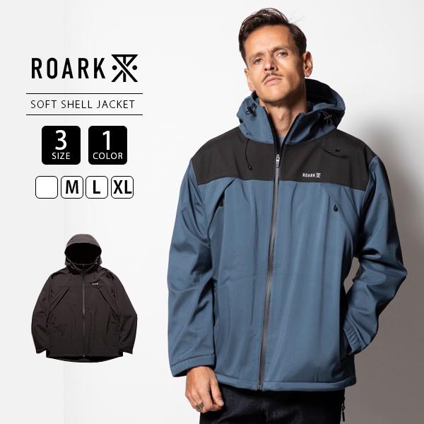 ROARK REVIVAL ロアーク メンズ シェルジャケット ジャンバー RECON SOFT SHELL 透湿防水性 防風 アウトドア ...