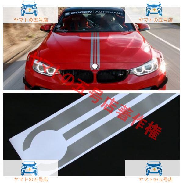 BMW Mパフォーマンス ボンネット ステッカー e30 e34 e36 e39 e46 e53 e60 e61 e64 e70 e85 e87 e90 e83 f10 f20 f21 f30 ...